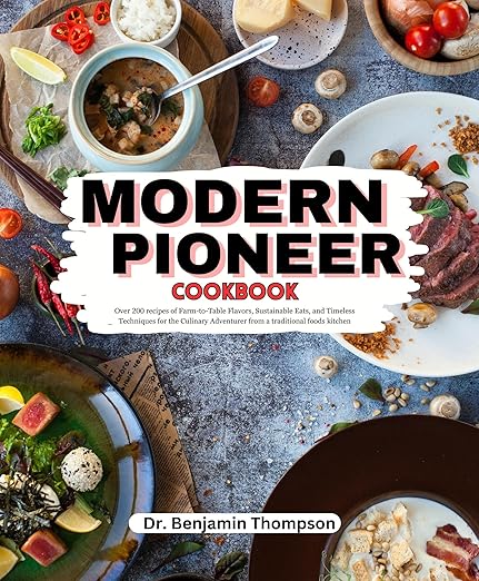 MODERN PIONEER COOKBOOK: Over 200 recipes of Farm-to-Table Flavors ...