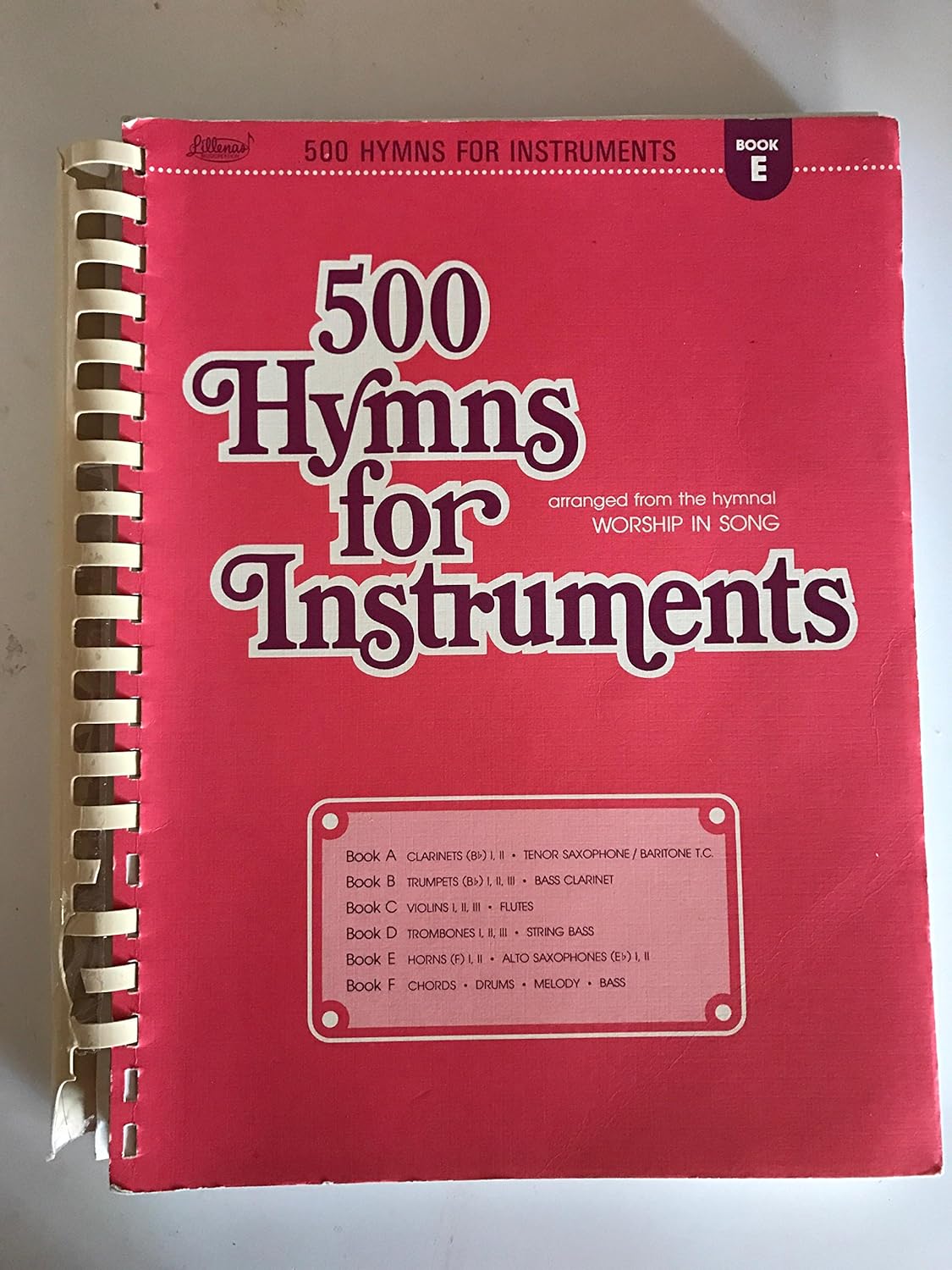 Amazon.com: 500 Hymns for Instruments: Book A - Bb Clarinet, Tenor ...