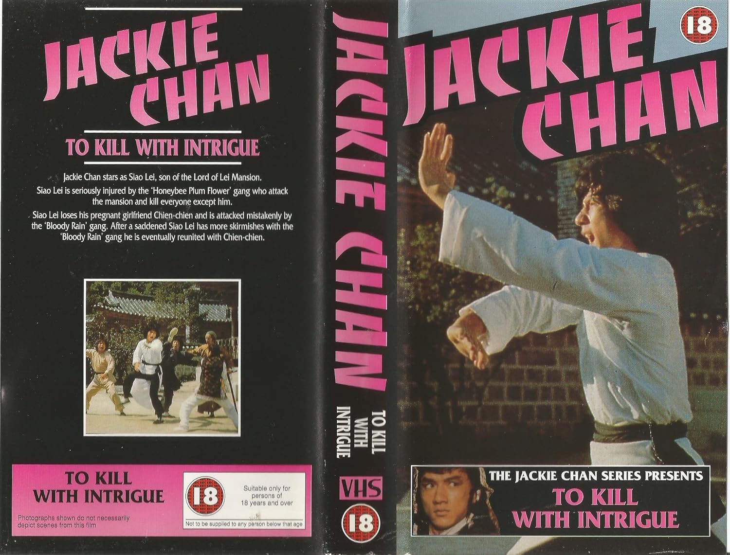 To Kill With Intrigue [VHS] : Jackie Chan, Hui Lou Chen, Ching Hsia ...