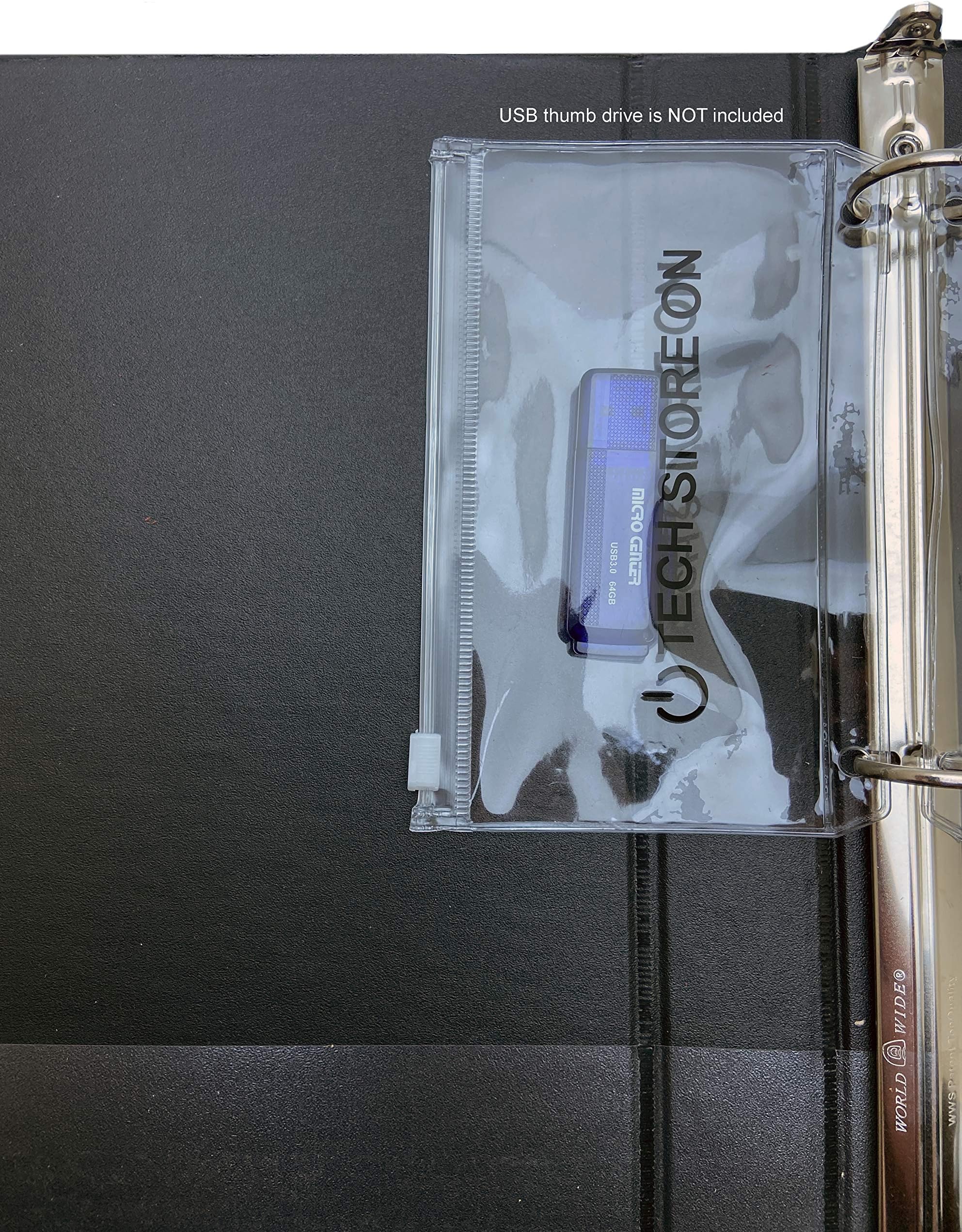 Amazon.com: StoreSMART - Flash Drive Zipper Case for 3-Ring Binders ...