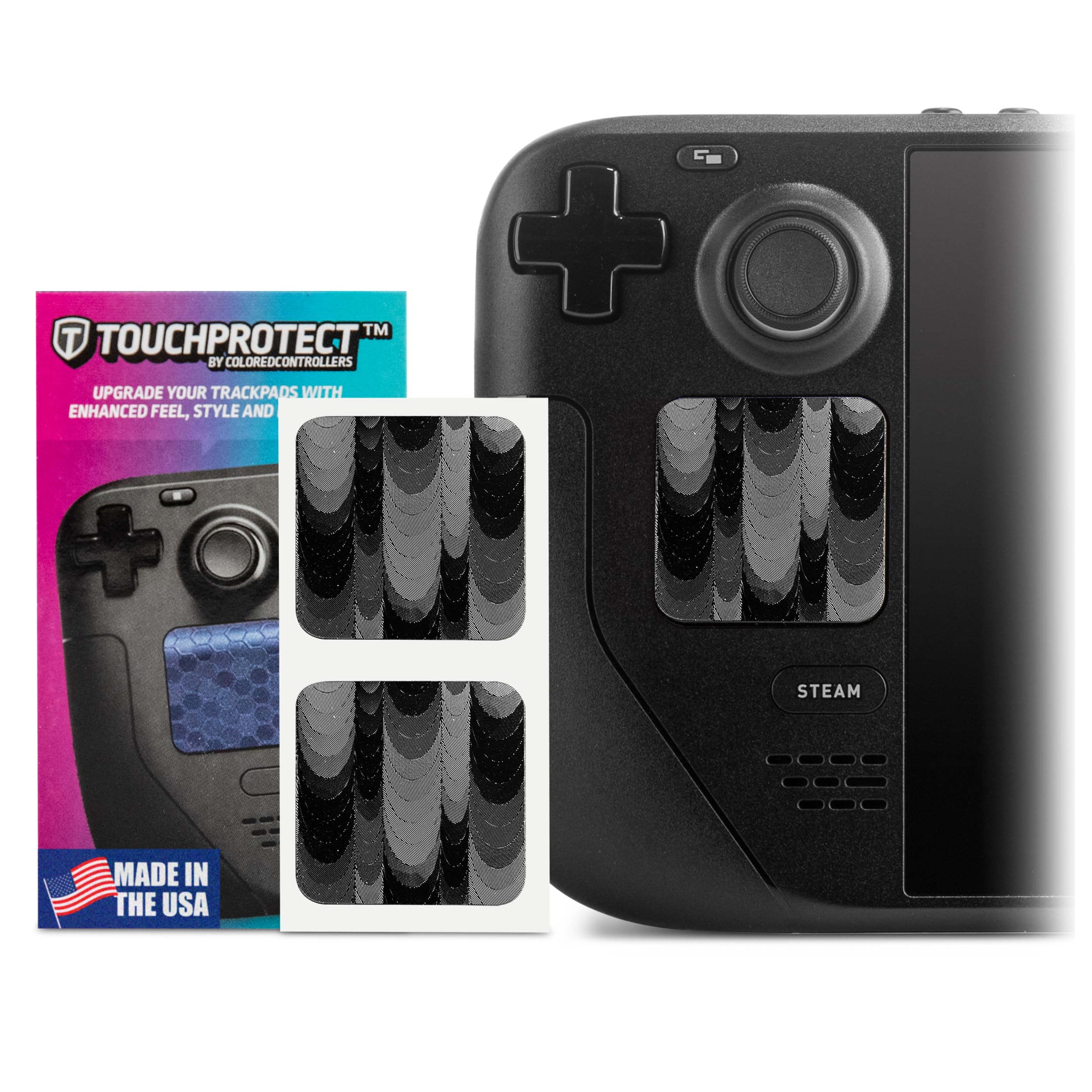 Snapklik.com : Steam Deck OLED Compatible Accesory TouchProtect Skin To ...