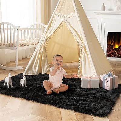 Amazon.com: Softlife Fluffy Rugs for Bedroom, Shag Cute Area Rug for ...