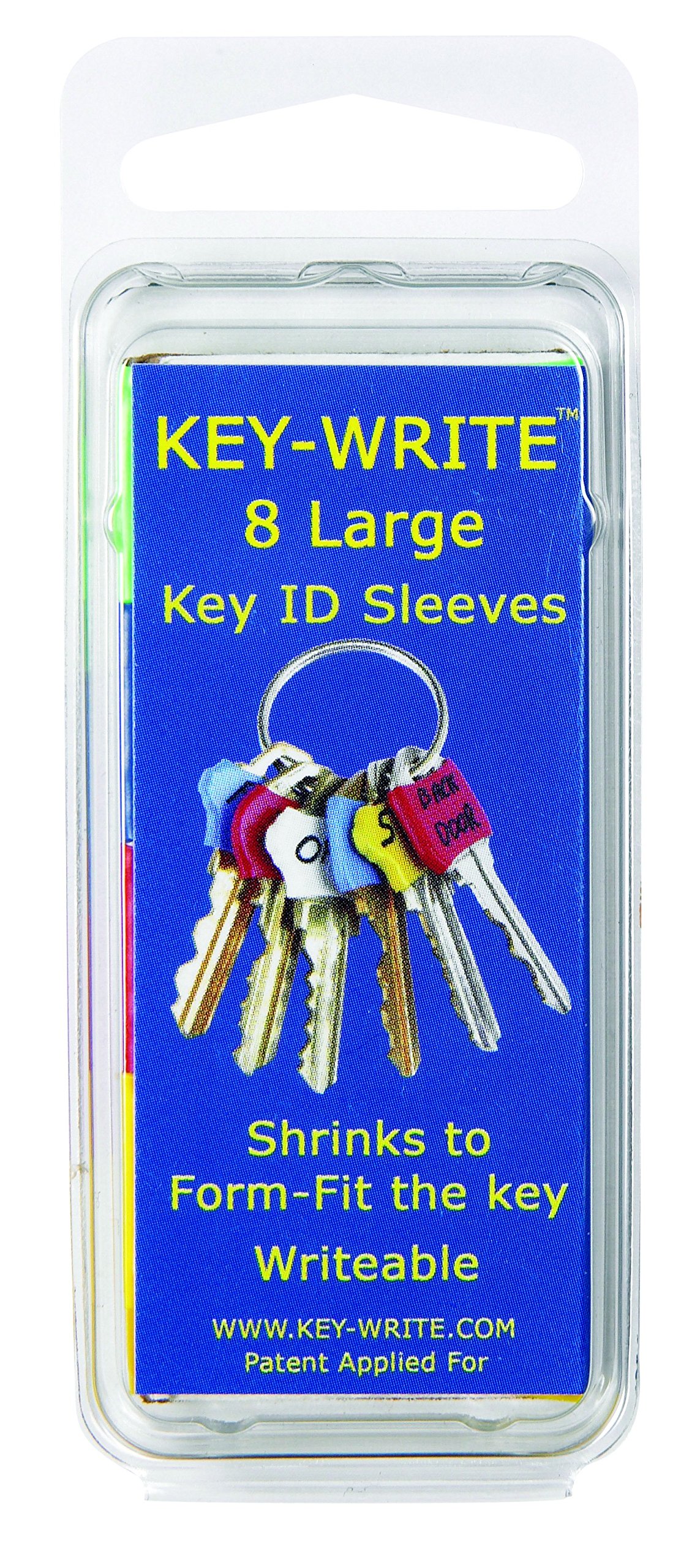 Amazon.com: Key ID Sleeve LRG PK8 by KEY-WRITE MfrPartNo 080106 : Tools ...
