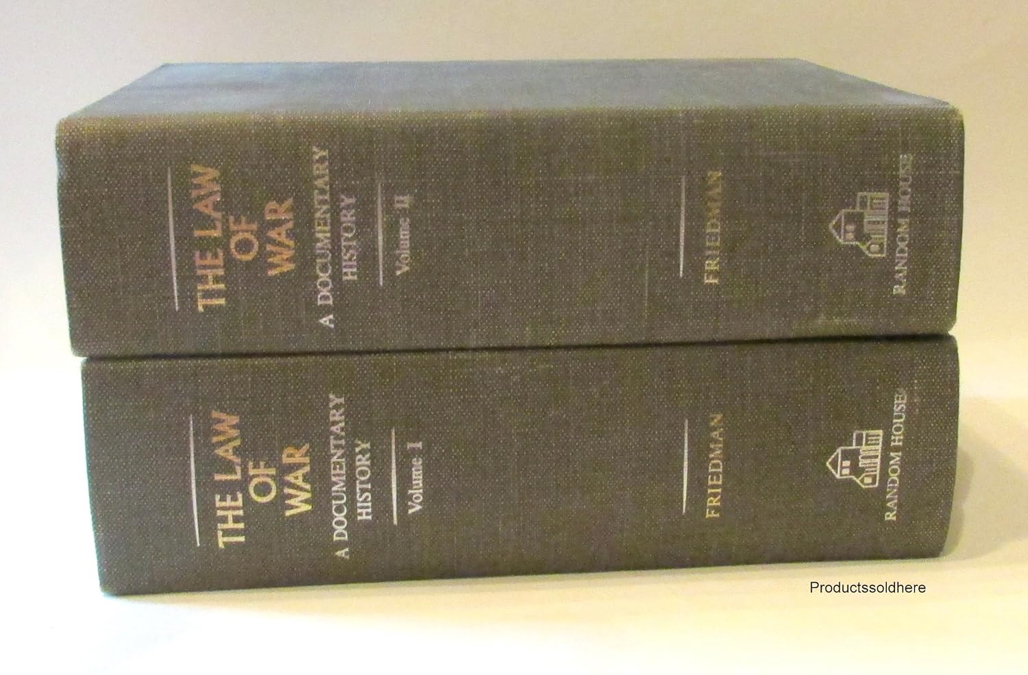 The law of war, a documentary history: Friedman, Leon: 9780394472409 ...