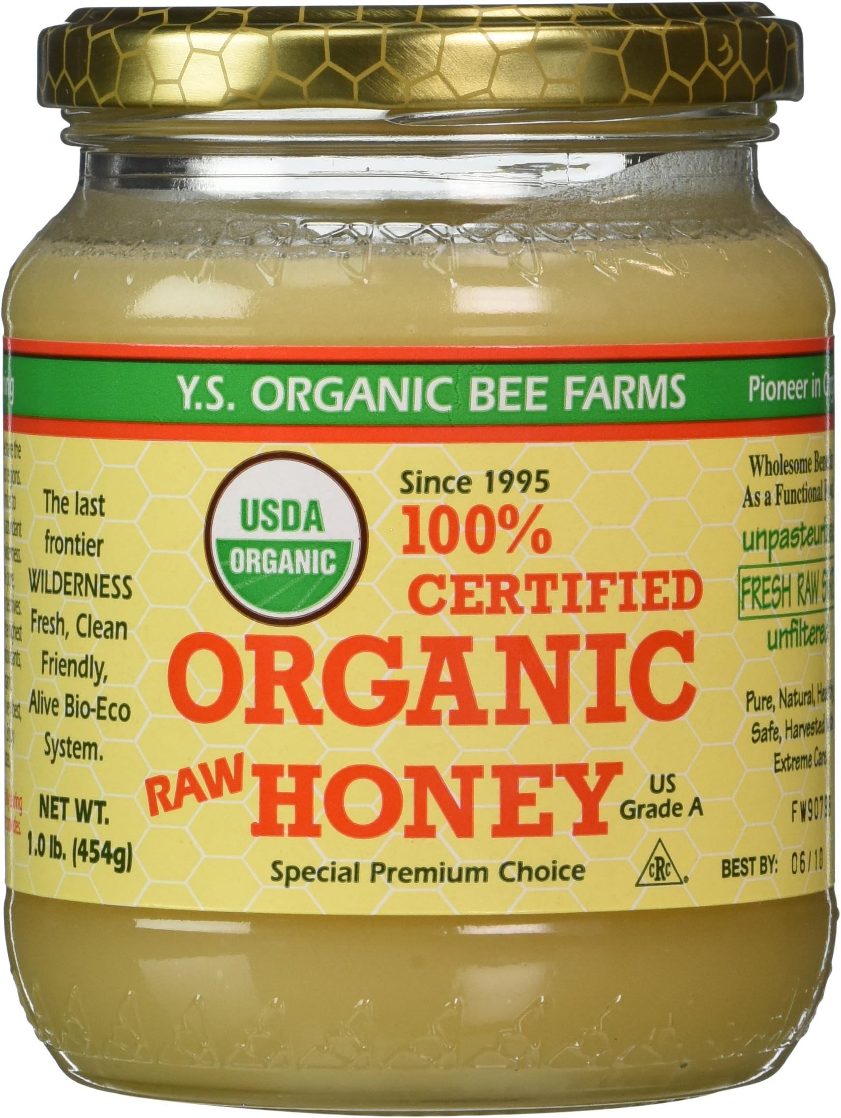 Amazon.com : Y.S. Eco Bee Farms, (2 Pack) 100% Certified Organic Raw ...