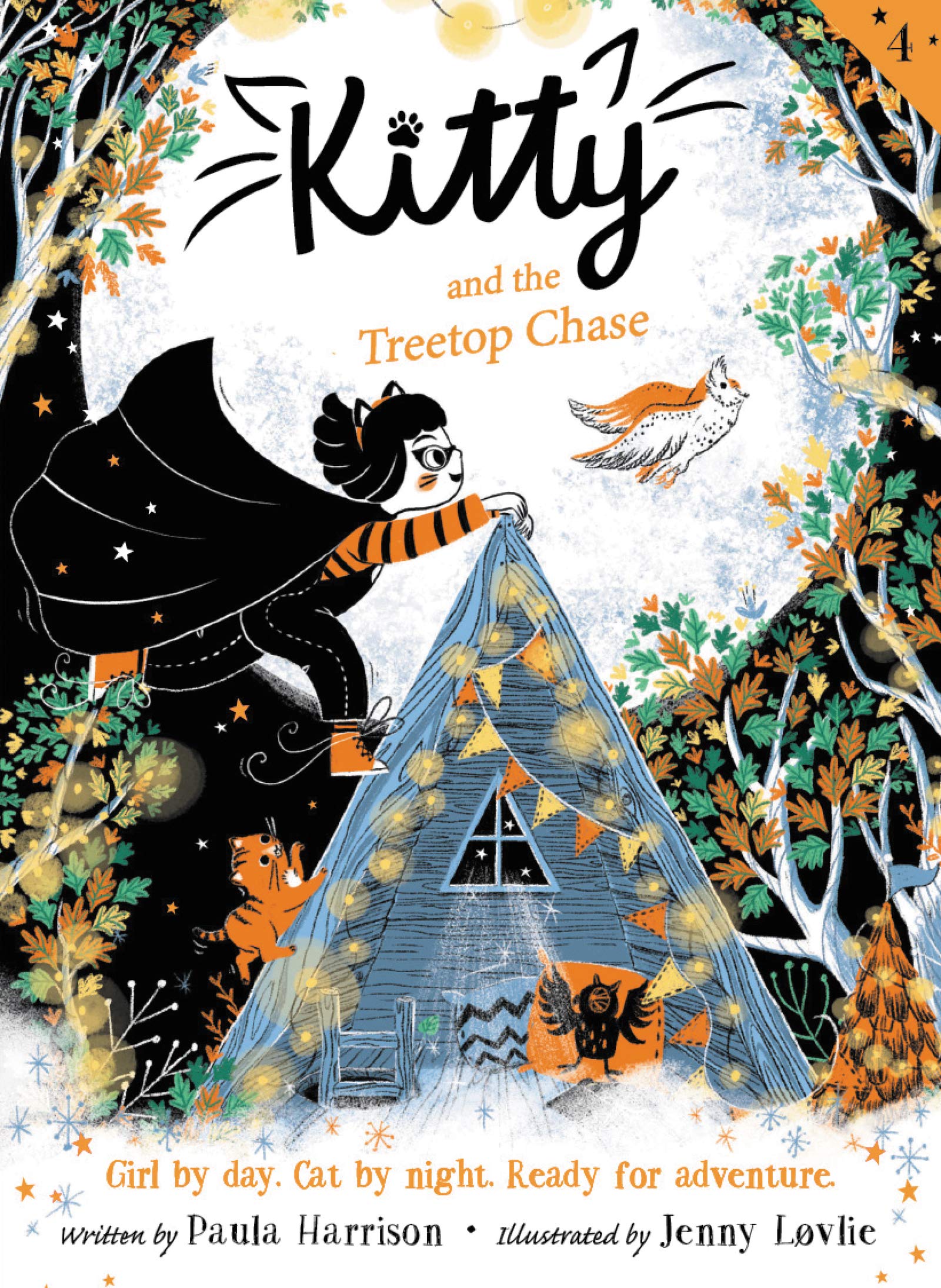 Amazon | Kitty and the Treetop Chase (Kitty, 4) | Harrison, Paula ...