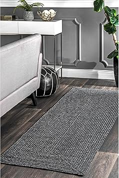 Amazon.com: nuLOOM Wynn Braided Indoor/Outdoor Runner Rug, 2' 6" x 6 ...