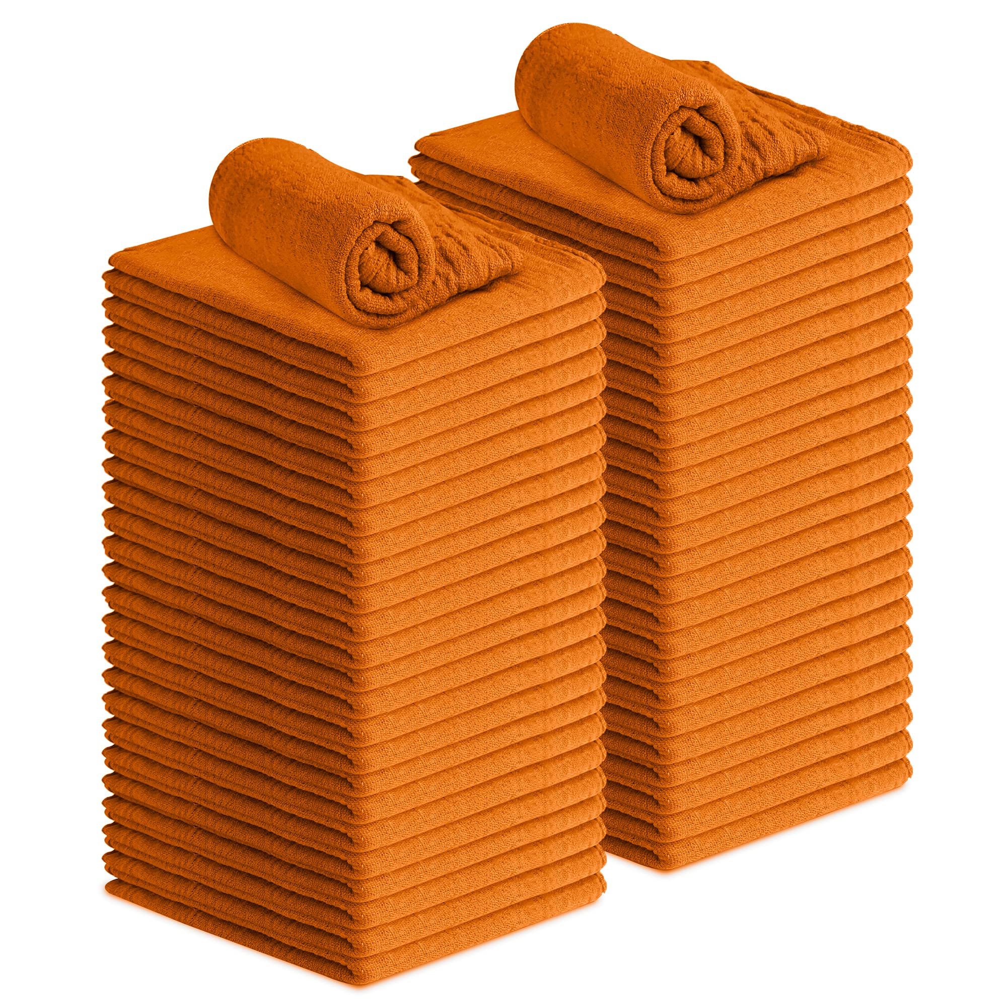 Amazon.com: Avalon Towels Cotton Shop Rags – (Pack of 50) Size 12x14 ...