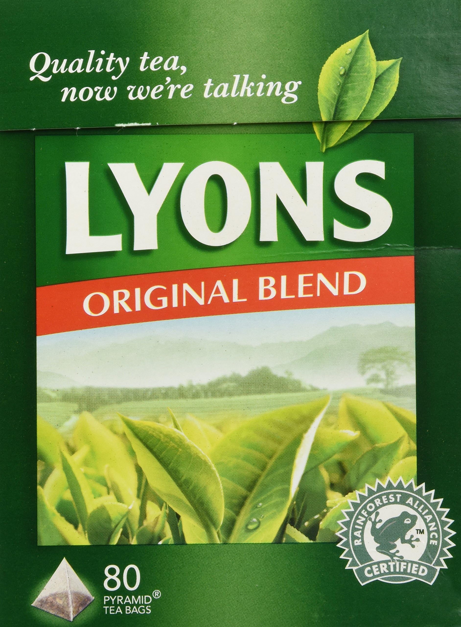 Amazon.com : Lyons Original Irish Tea. 80 Bags : Black Teas ...