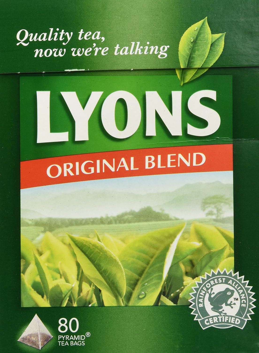 Amazon.com : Lyons Original Irish Tea. 80 Bags : Black Teas ...