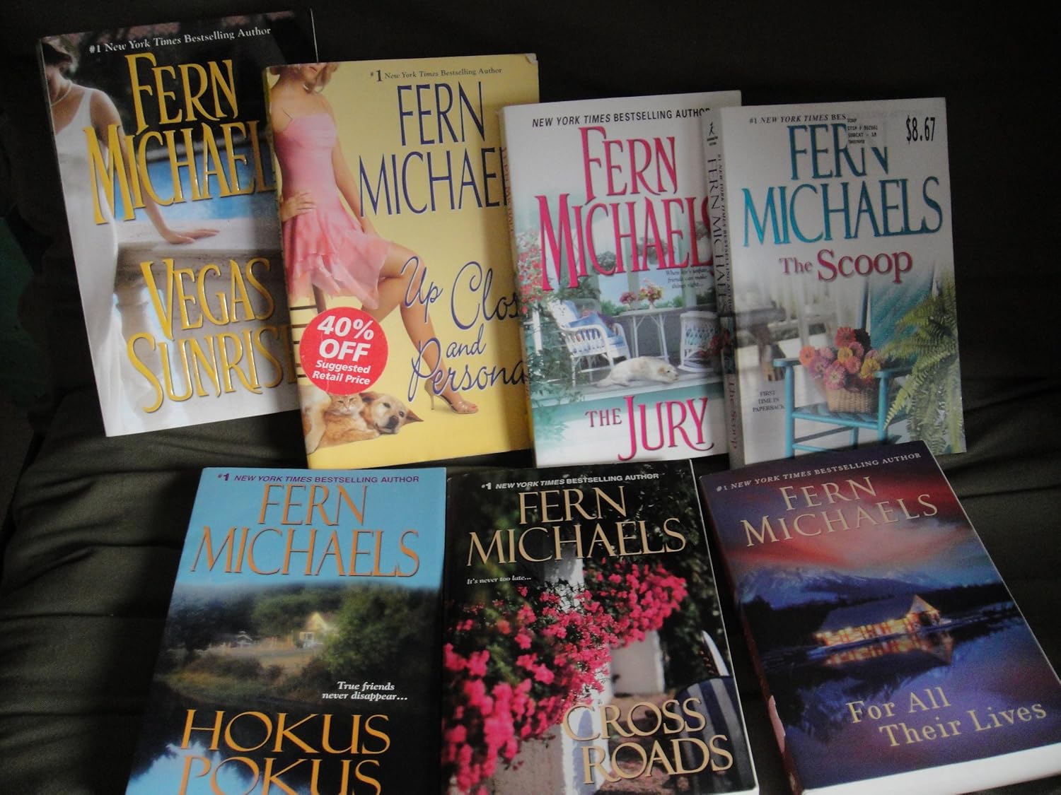Fern Michaels Collection:Vegas Sunrise+Up Close & Personal+Hokus Pokus ...