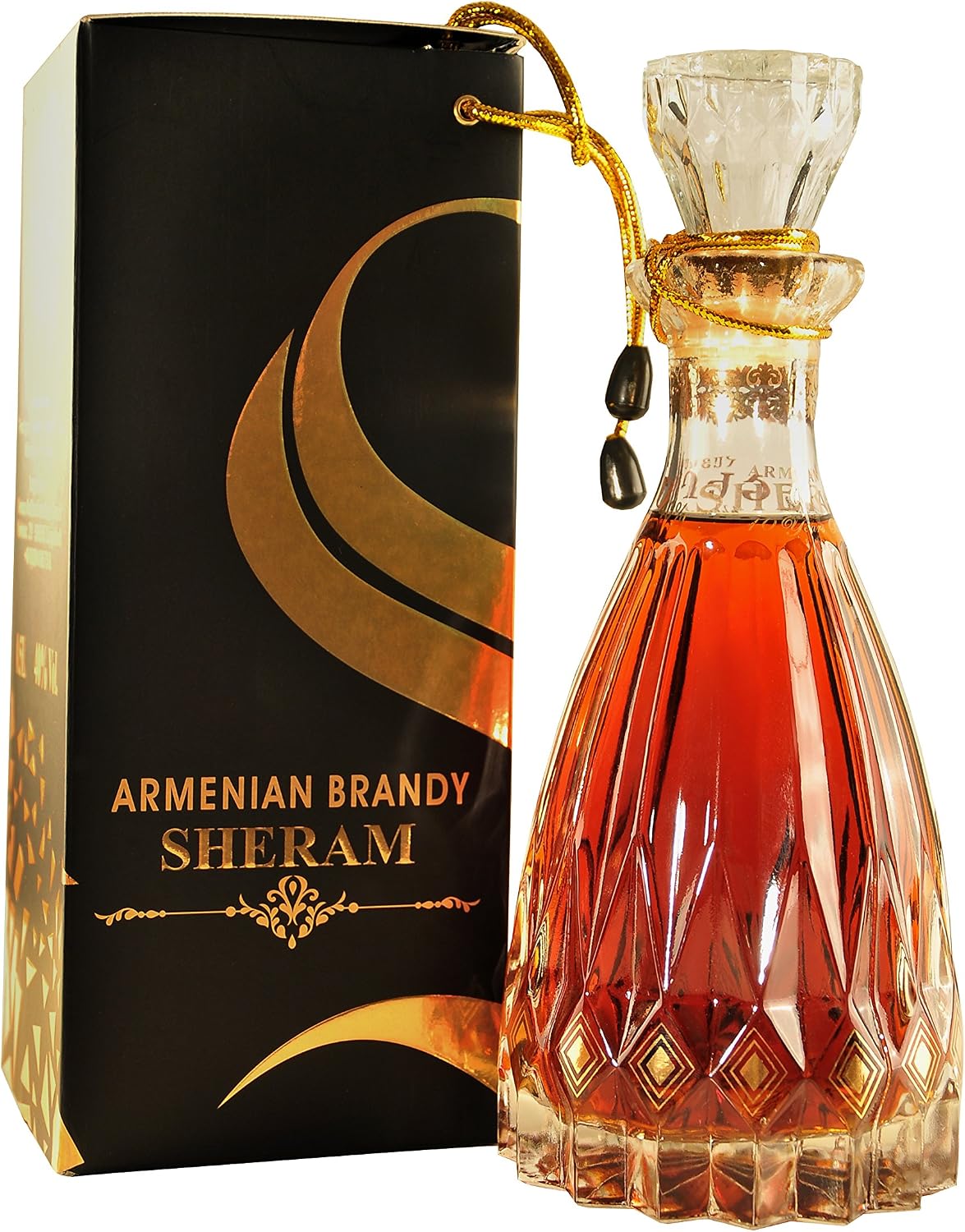 Armenischer Brandy Sheram, 0,5L Flasche, 40% Alk., 10 Jahre gereift ...