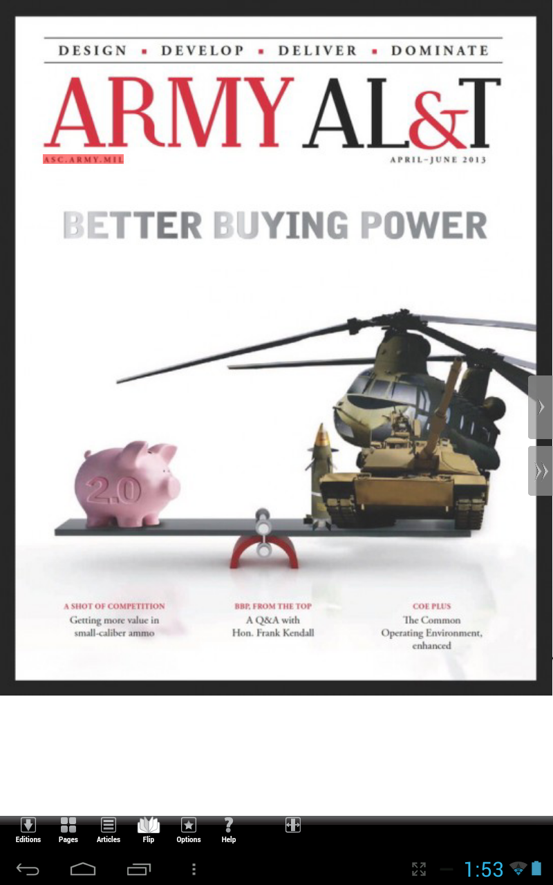 Army AL&T Magazine - App on Amazon Appstore