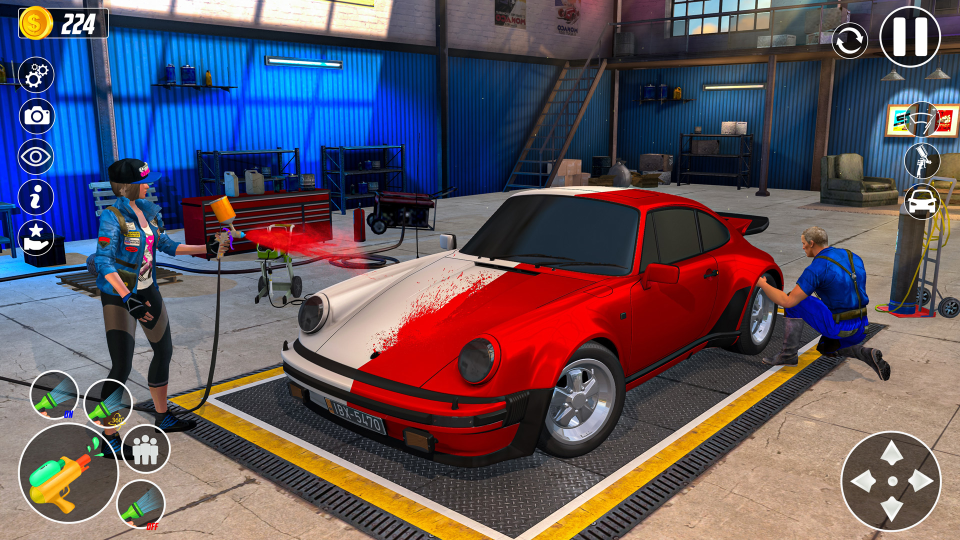 Car Mechanic Car Cleaner Service Station Games:Amazon.de:Appstore for ...