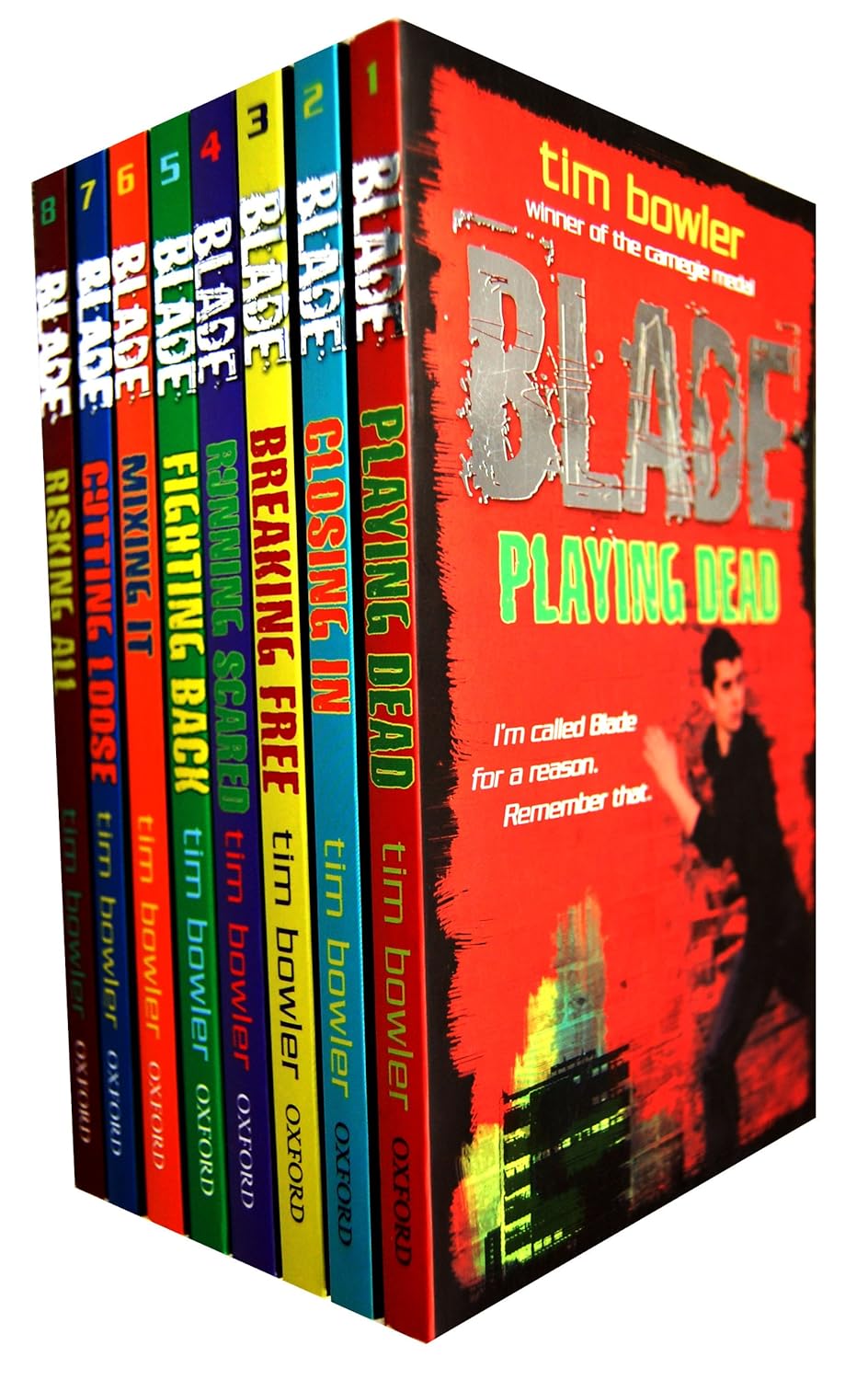 Blade Tim Bowler 7 Books Collection Set (Playing Dead, Breaking Free ...