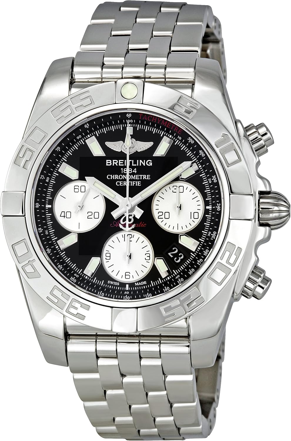 Amazon.com: Breitling Men's AB014012/BA52 Chronomat Chronograph Watch ...