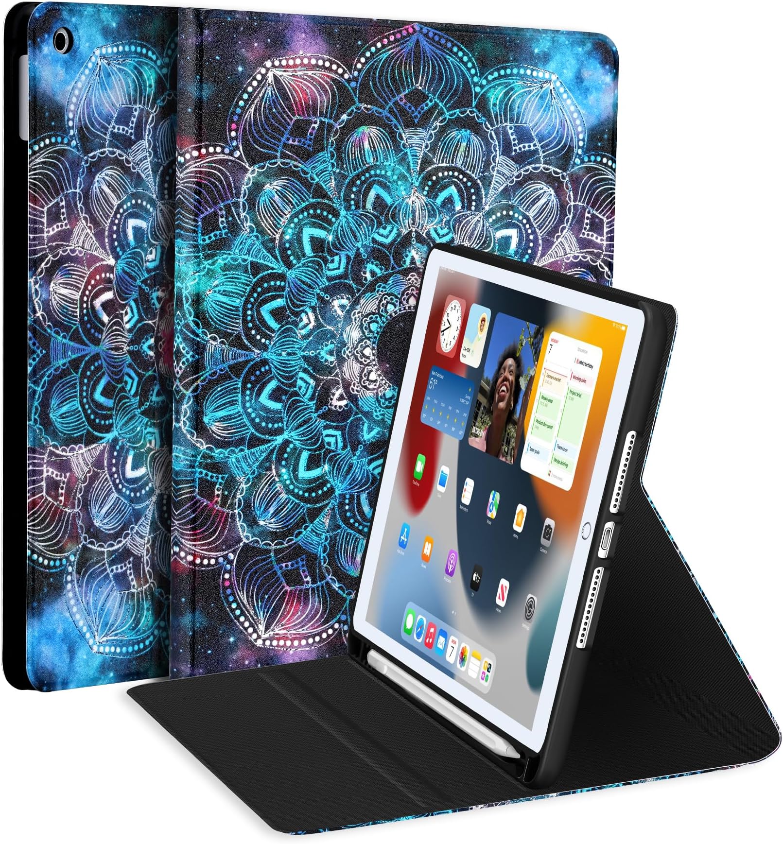 Amazon.com: Case for iPad 9th Generation(2021)/ 2020 iPad 8th ...