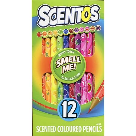 Amazon.com: Colored Smencils - Gourmet Scented Colored Pencils made ...