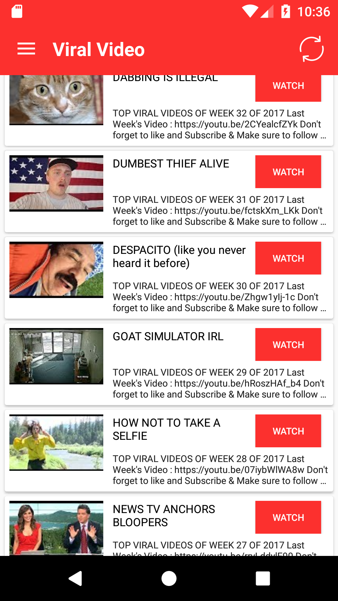 Viral Videos - App on Amazon Appstore
