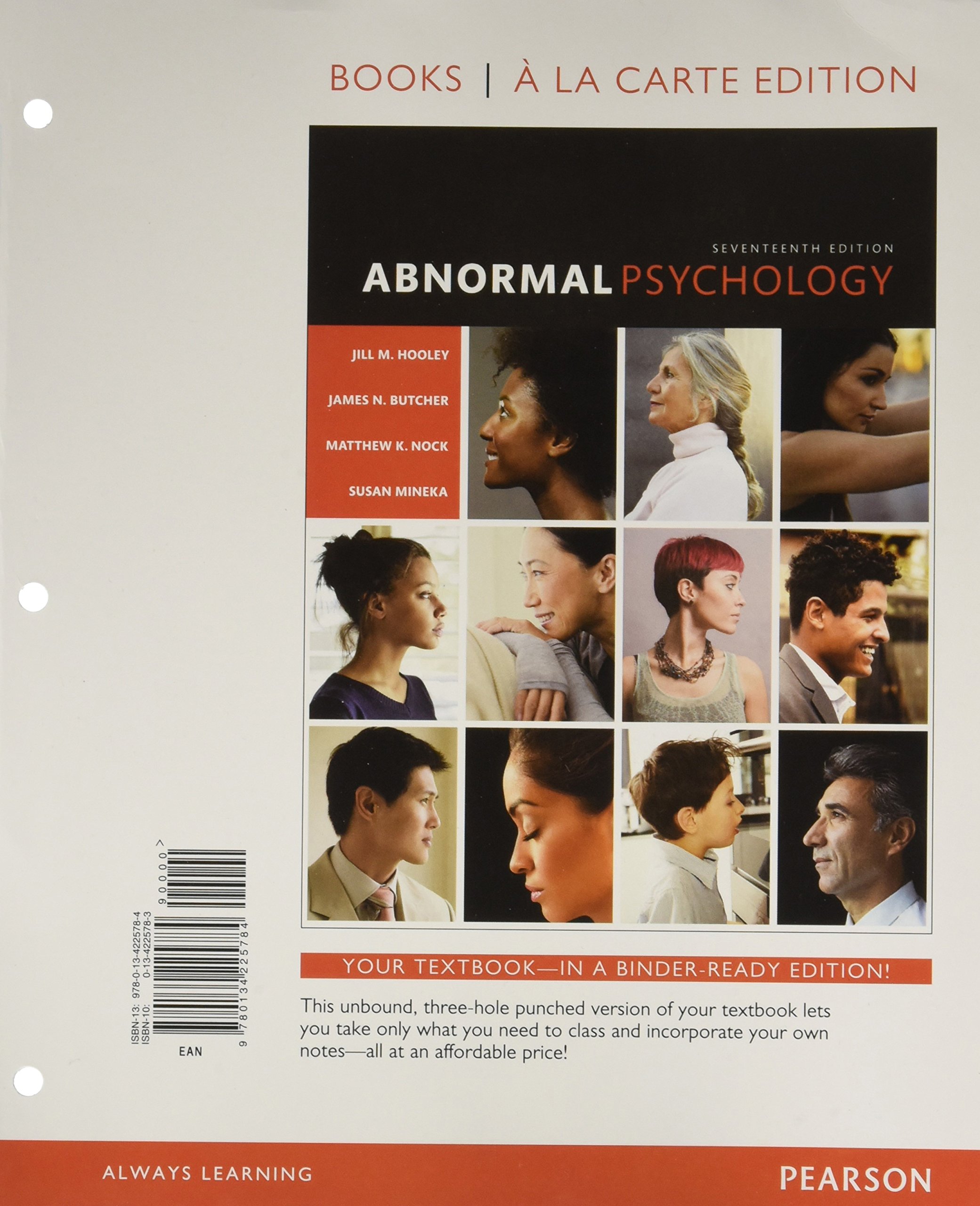 Amazon.com: Abnormal Psychology - Books a la Carte (17th Edition ...