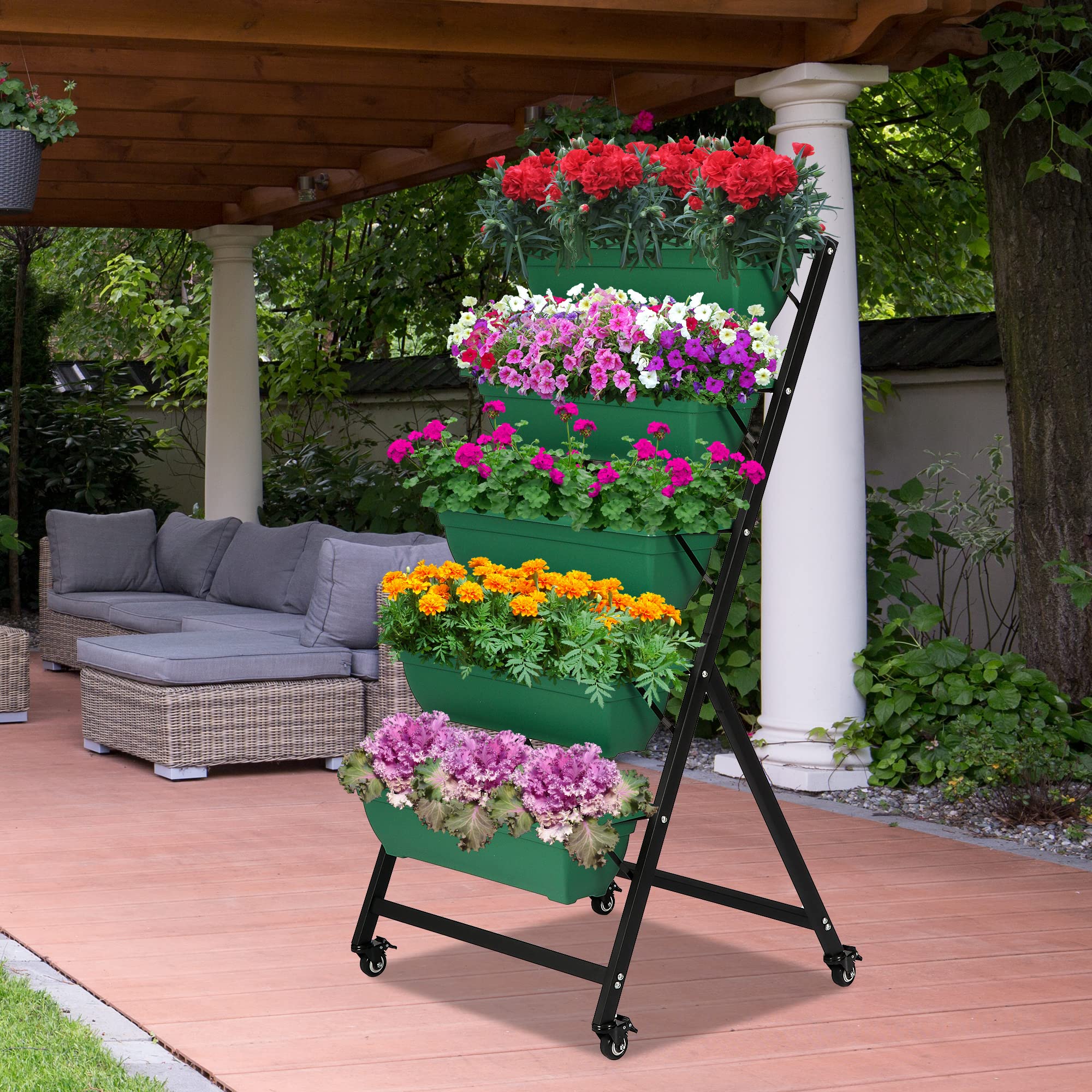 Ladder For Vegetable Garden Stacey's Gardening Journey | Wiltshire