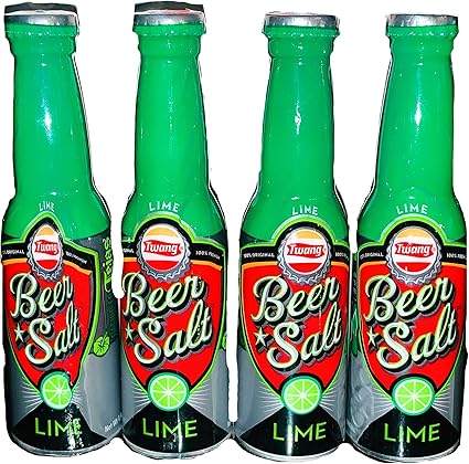 Amazon.com: Twang Beer Salt Lime Flavor | 4 Pack of 1.4 oz Bottles ...