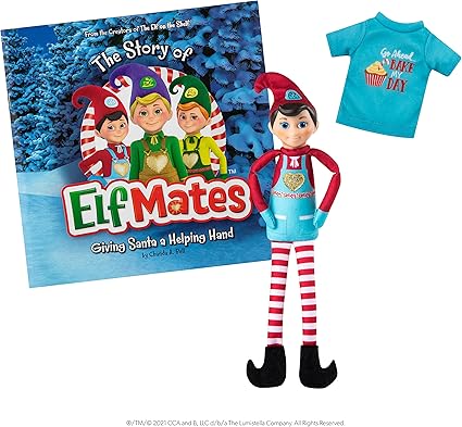 Amazon.com: Elf Mates Chef Combo Pack Includes Elf Doll, Storybook and ...