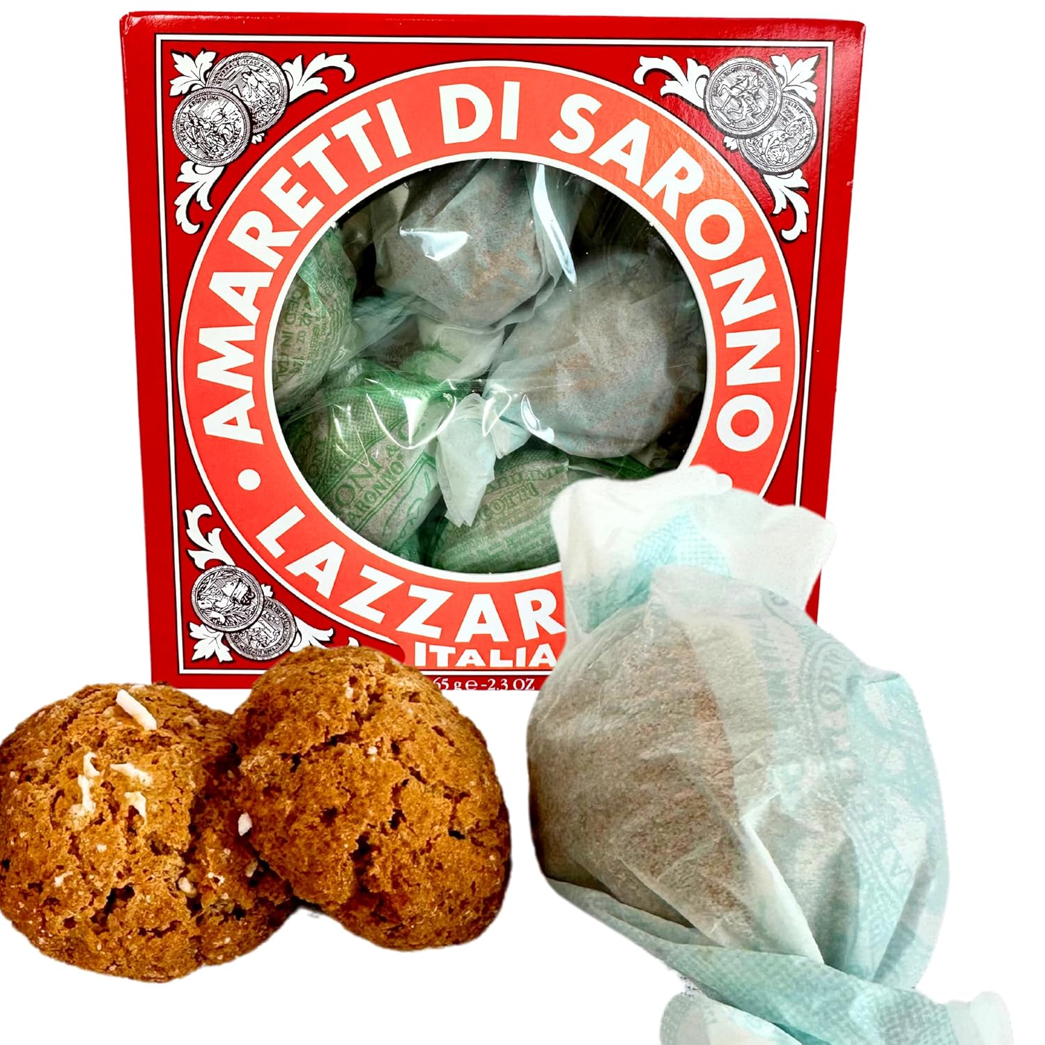 Amazon.com: Lazzaroni Amaretti Di Saronno Biscotti Cookies from Italy 2 ...