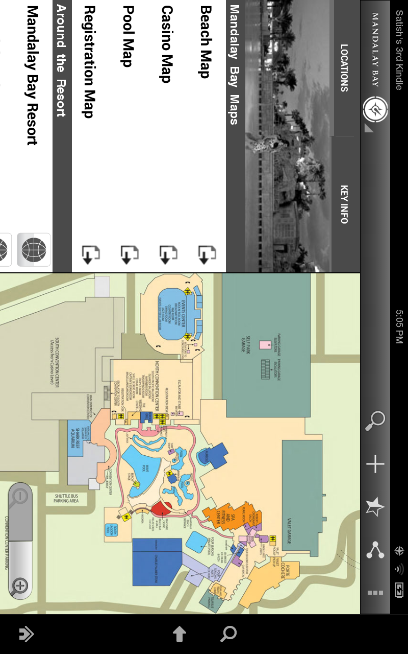 Mandalay Bay Resort Map