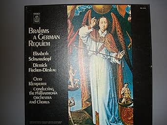 Johannes Brahms, Otto Klemperer, Philharmonia Chorus, Wilhelm Pitz, Philharmonia Orchestra ...