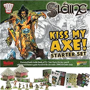 Amazon.com: Wargames Delivered Slaine - Kiss My Axe Starter Set - 28mm ...