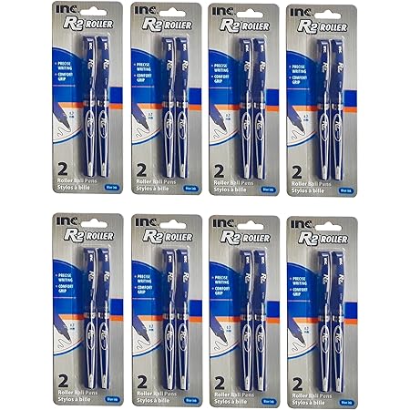 Amazon.com : Inc. R-2 Roller Ball Pens (4 Count) : Rollerball Pens ...