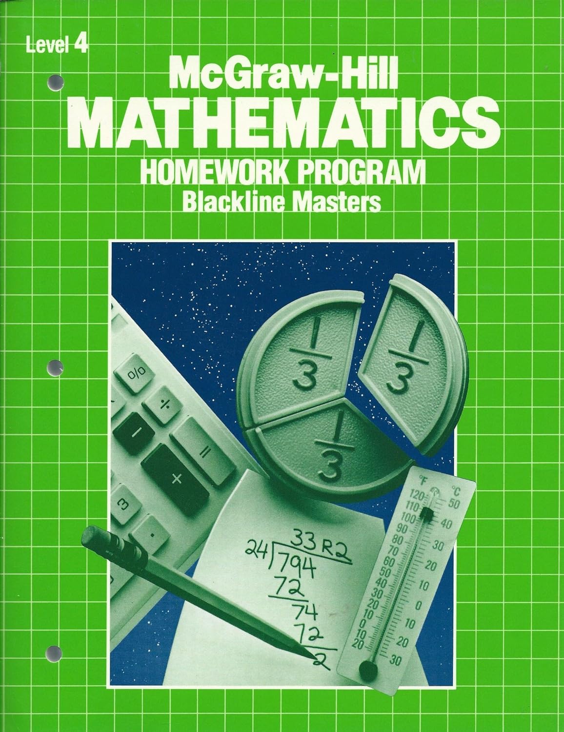 McGraw-Hill Mathematics Homework Program- Blackline Masters- Level 4 ...