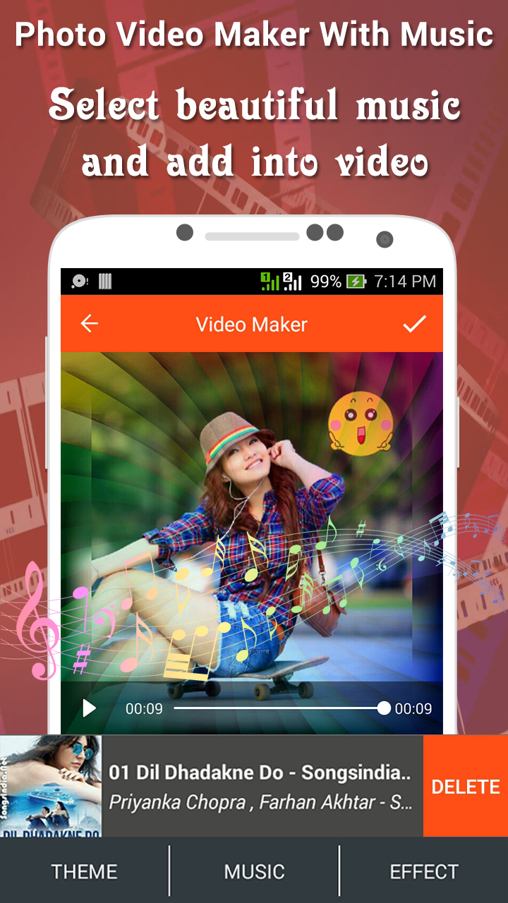 Photo Video Maker With Music & Video Editor - App on Amazon Appstore