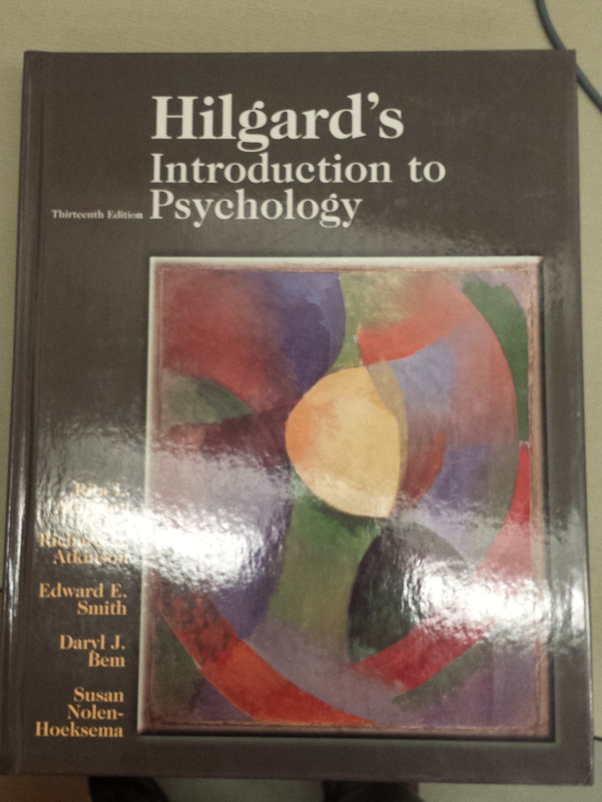 Amazon.com: Hilgard's Introduction to Psychology: 9780155080447 ...
