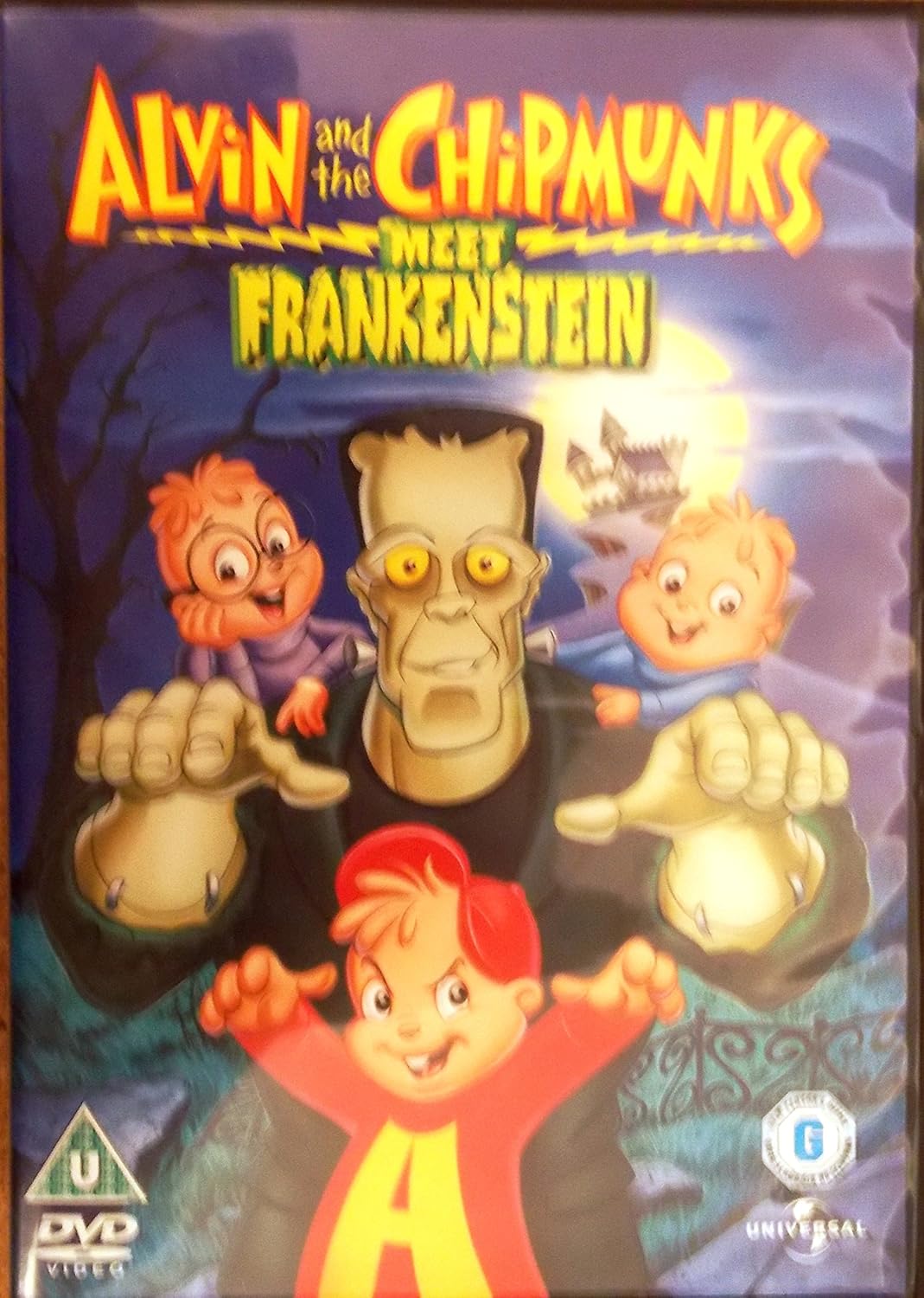 Alvin And The Chipmunks Meet Frankenstein [DVD]: Amazon.co.uk: Kathi ...