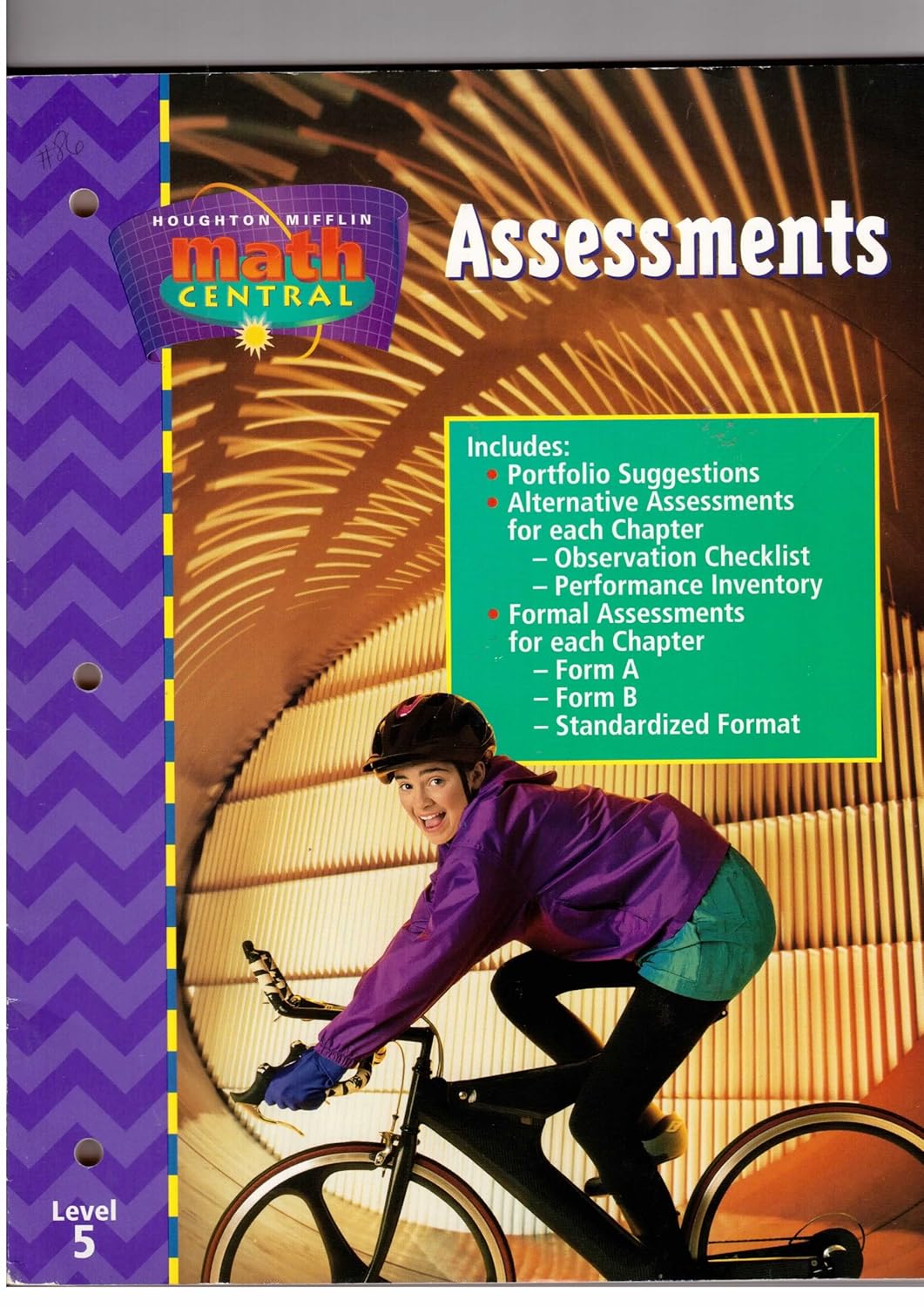 Math Central, Grade 5 Assessment Books: Houghton Mifflin Math Central ...