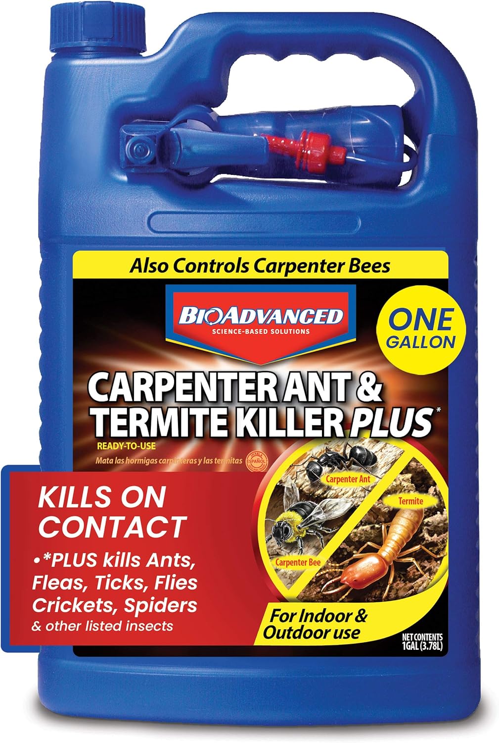 Amazon.com : BioAdvanced 700332A Carpenter Ant & Termite Plus Insect ...