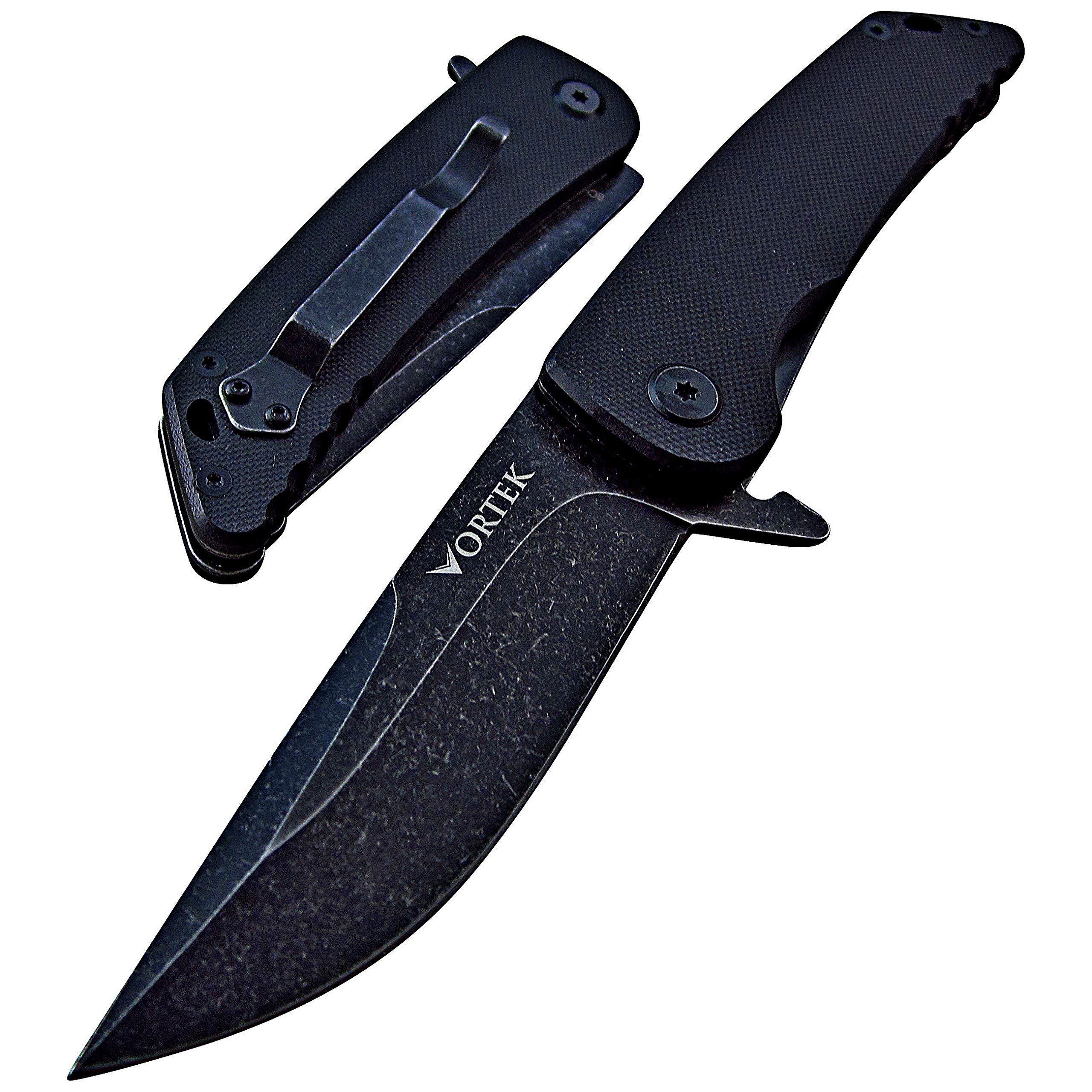 Vortek Ball Bearing Pivot System Folding Pocket Knife Smooth One ...