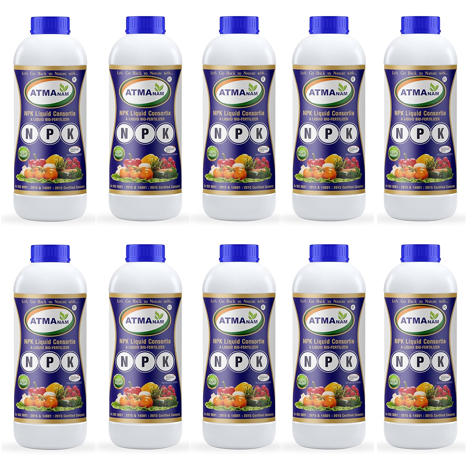 Atmanam BIO Fertilizer for plants | Fertilizer for enhancing | NPK ...