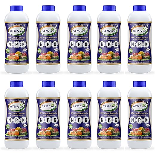 Atmanam BIO Fertilizer CONSORTIA (Nitrogen, Phosphate, Potash) NPK ...