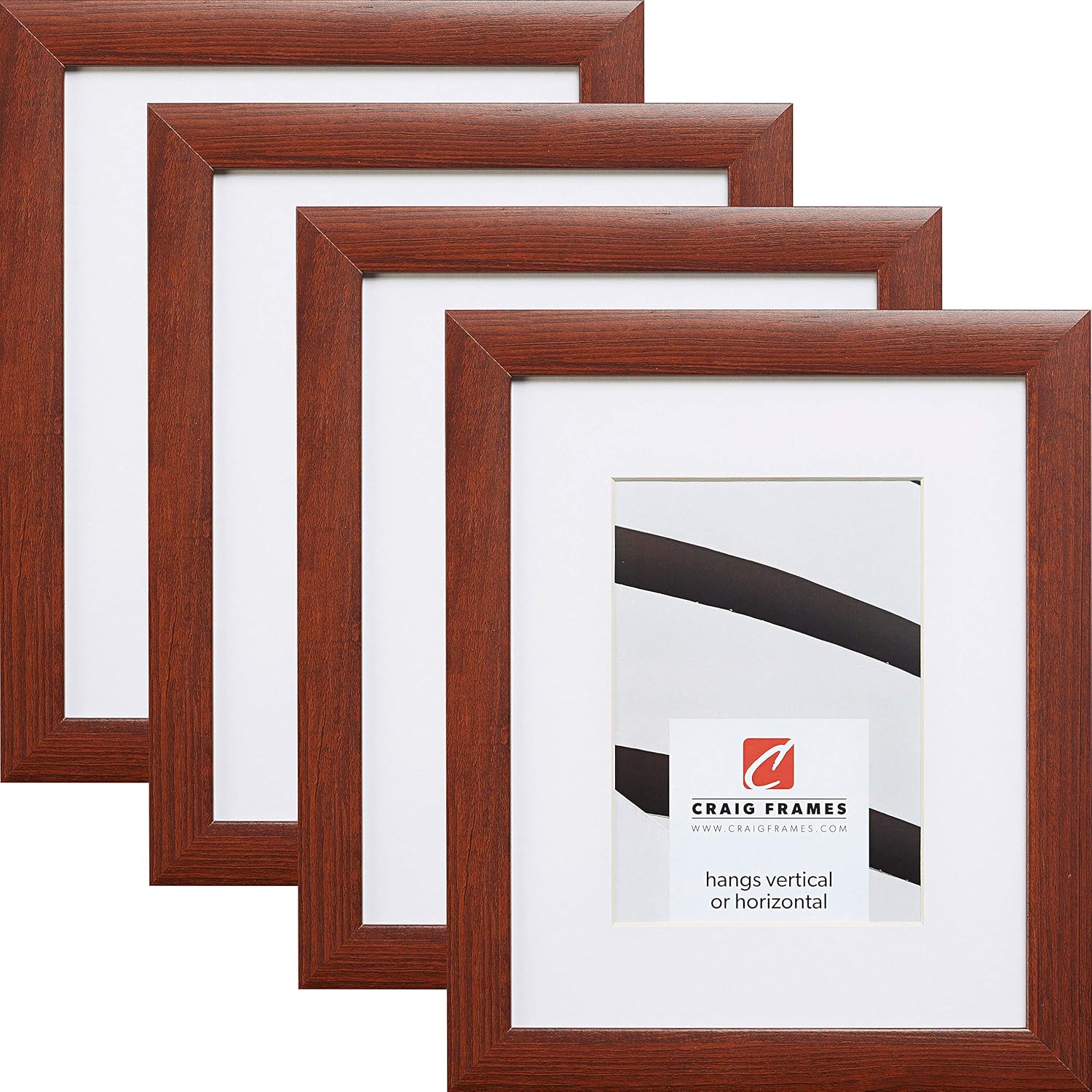 Amazon Craig Frames Contemporary 18 X 24 Inch Walnut Brown