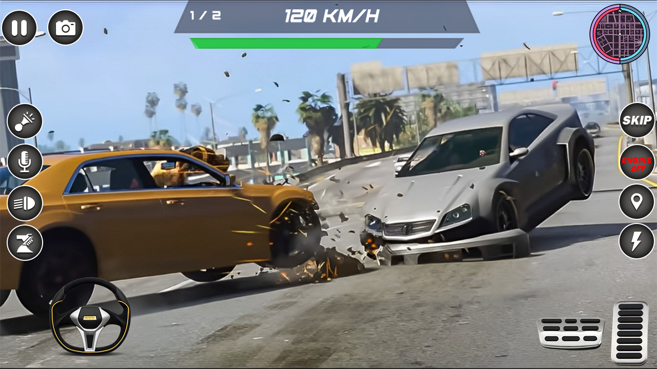 Beam NG Car Driving & Racing & Parking Car Crash Simulator Games 2024 ...