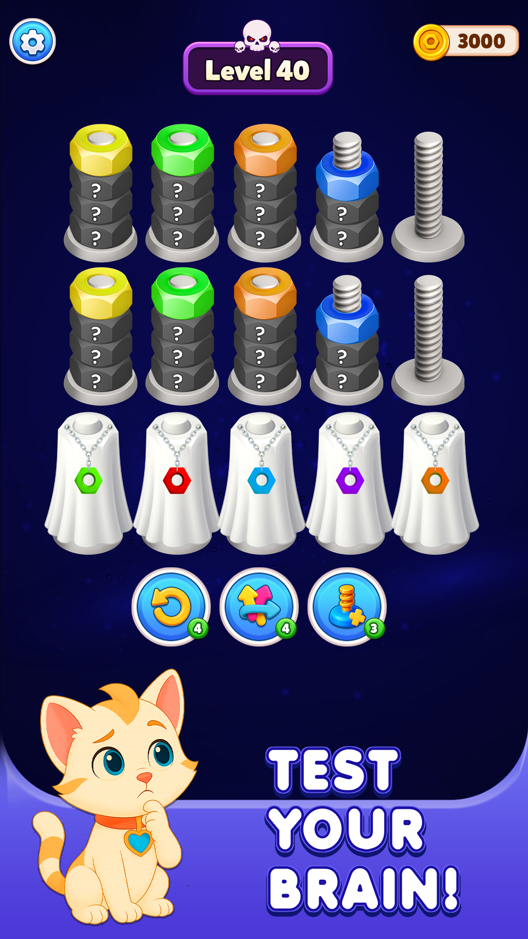 Nut Sort : 3D Color Match - App on Amazon Appstore