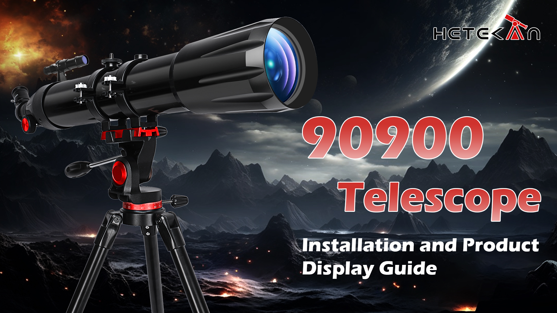 Watch Hetekan Telescope 90900 Installation and Product Guide on Amazon Live