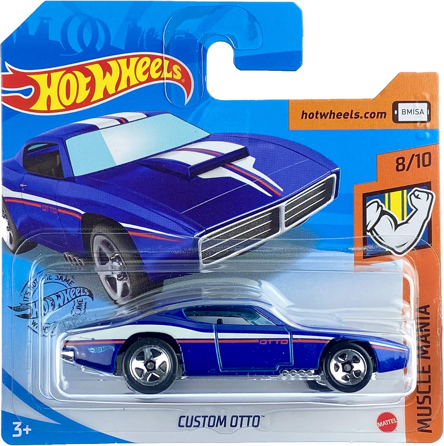 Hot Wheels Custom Otto (Blue) 8/10 Muscle Mania 2020 – 173/250 (Short ...
