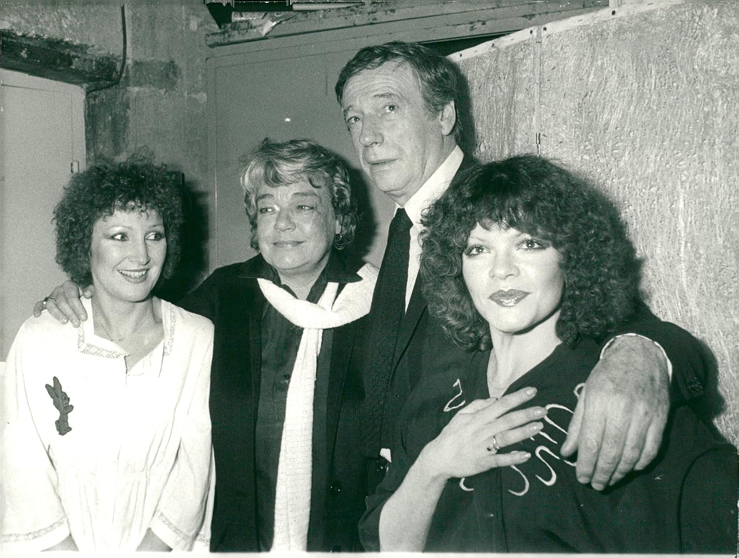 Amazon.com: Vintage Photo of Yves Montand Together with Evelyne ...