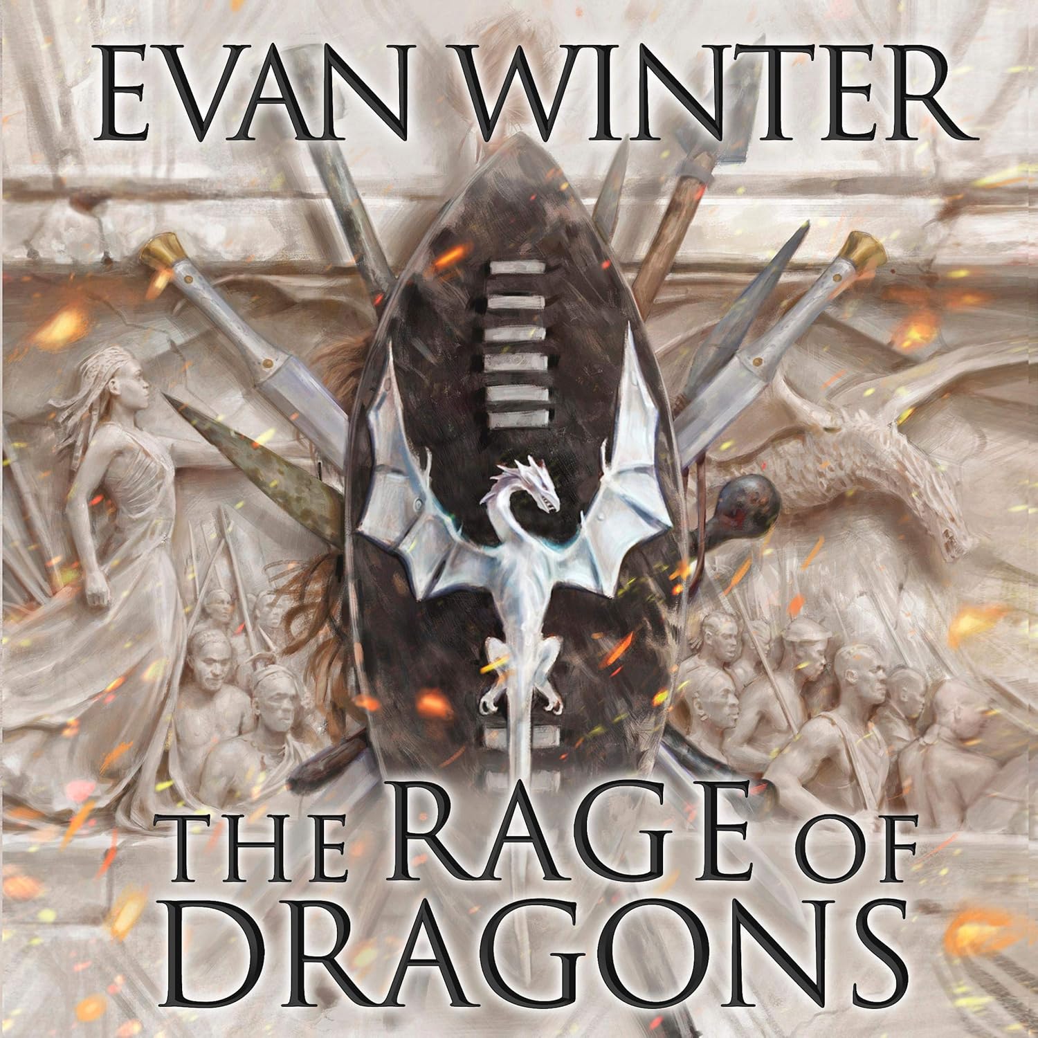 The Rage of Dragons: The Burning, Book One (Audio Download): Evan ...