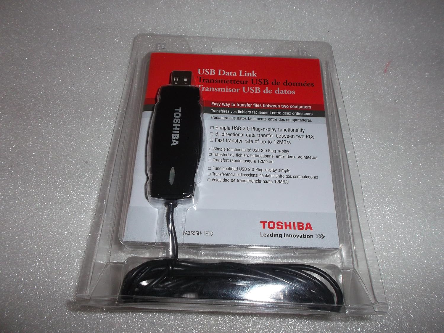 Amazon.com: Toshiba PA3555U-1ETC USB Data Link : Electronics
