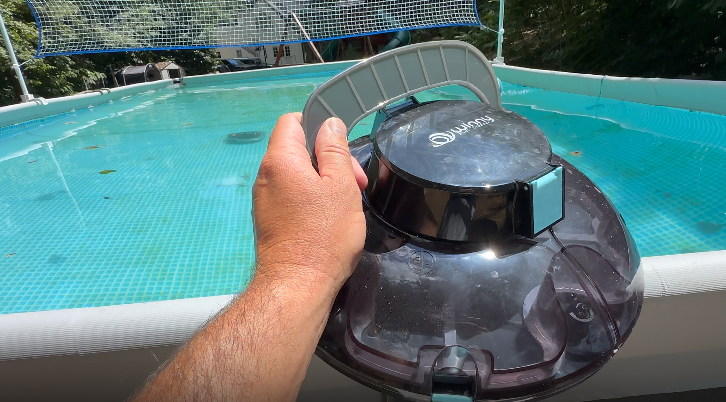 Watch Demo & Review& WINNY Robotic Pool Vacuum Cleaner on Amazon Live